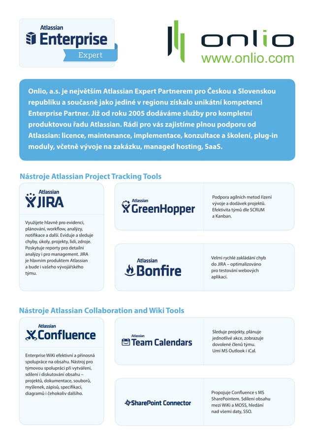 Atlassian onlio about onepager 1v0 | PDF