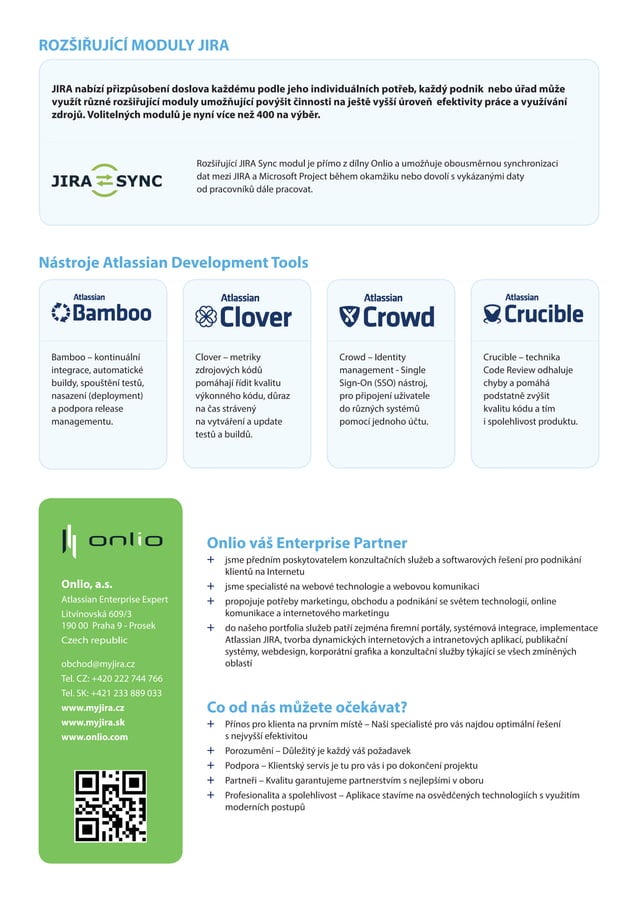 Atlassian onlio about onepager 1v0 | PDF