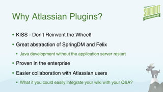 Using the Atlassian Plugin Platform to Create Your Own SaaS Plugin Platform | KEY | Programming ...
