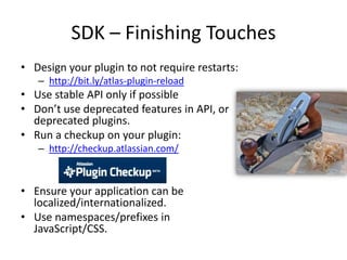 Developing for the Atlassian Ecosystem | PPTX
