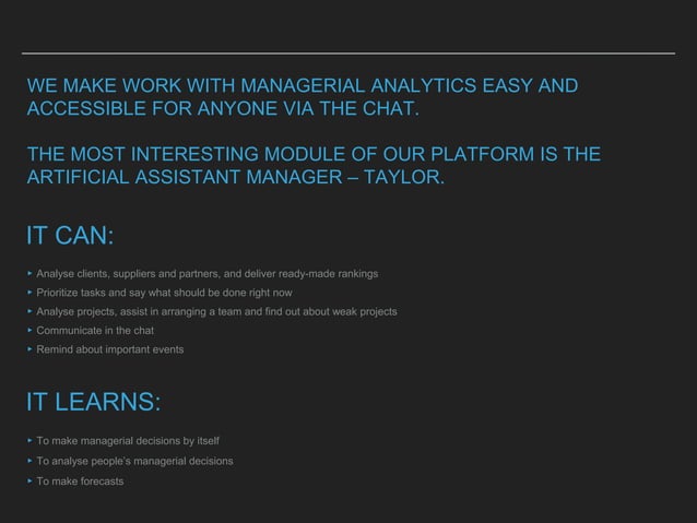 Atlas software presentation | PPT