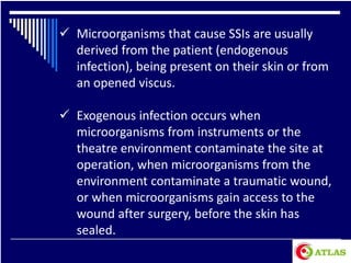 Atlas surgical site infection | PDF
