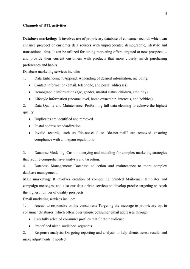 ATL BTL research paper | PDF