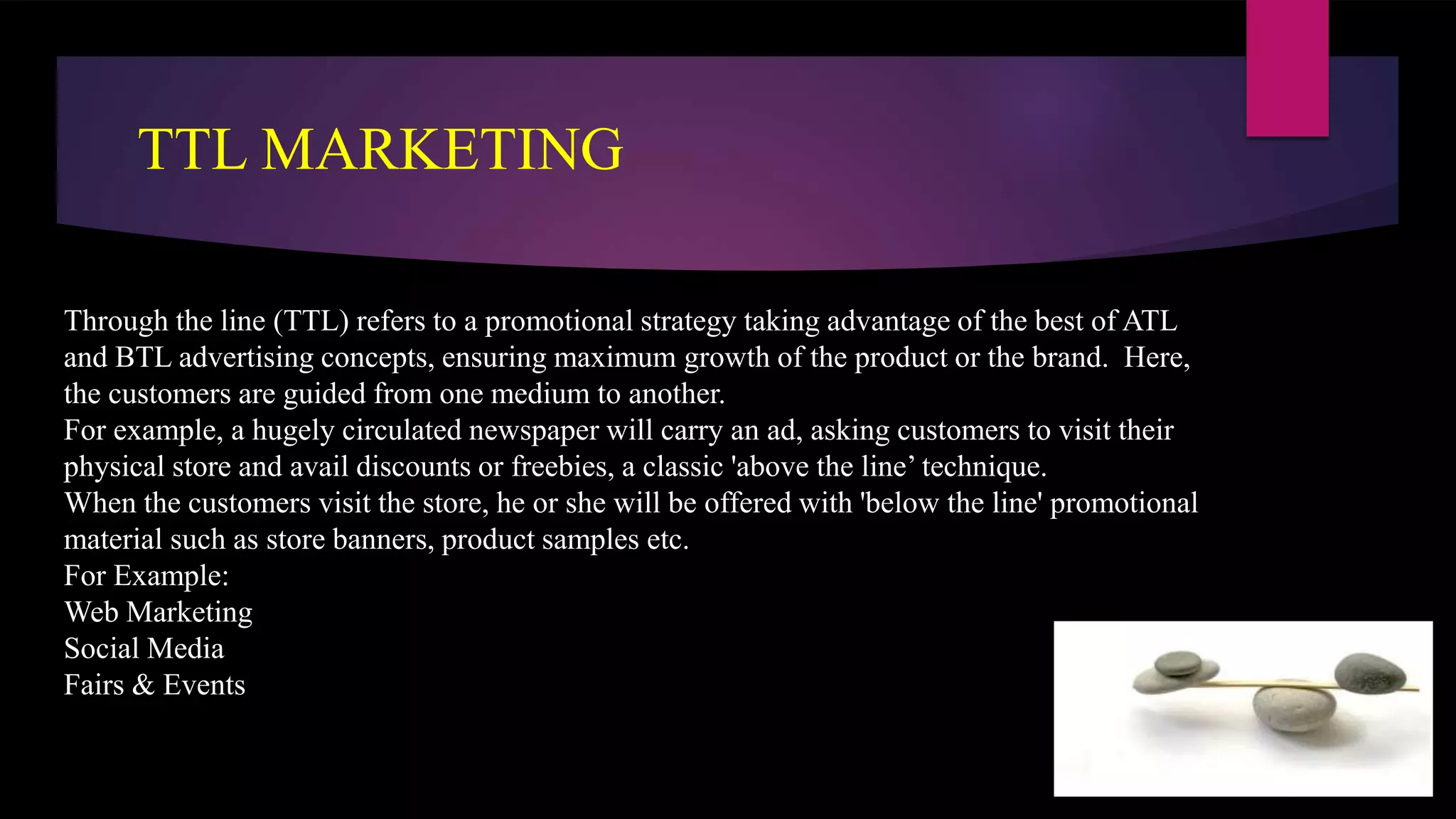 ATL, BTL & TTL MARKETING | PPTX