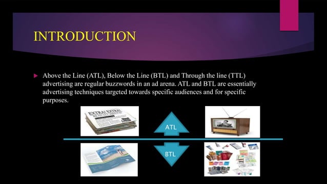 ATL, BTL & TTL MARKETING | PPTX