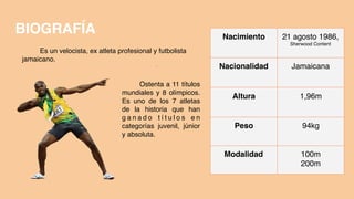 Atleta misterioso Usain Bolt | PDF