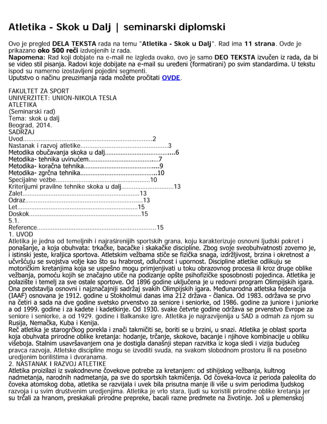 Atletika skok-u-dalj | PDF