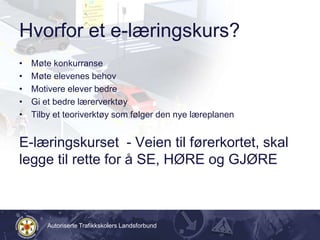 Førerkort klasse B (Personbil) | PPTX