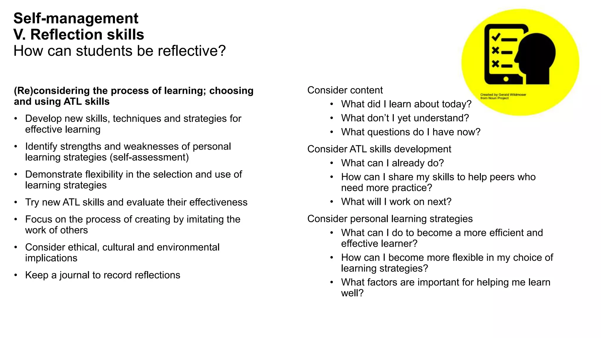 Atl for myp newcomers | PPTX