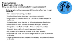 Atl for myp newcomers | PPTX