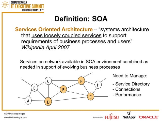 IT Infrastructure for the Agile Enterprise: Grid, SOA, and ...