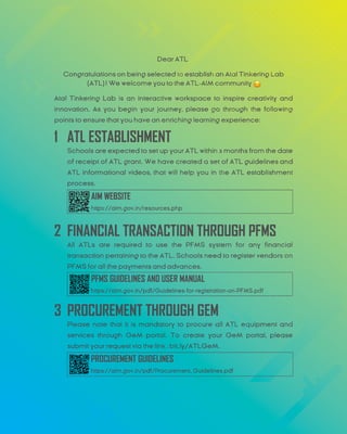 Atl orientation brochure | PDF