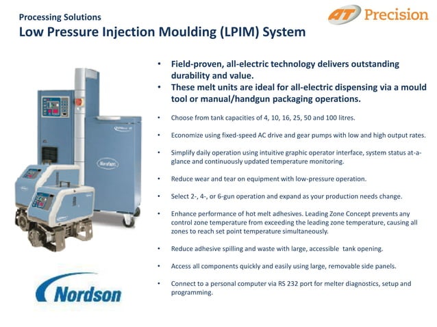 AT Precision presentation on Low Pressure Injection Moulding | PPT