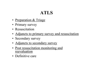 advanced trauma life support | PDF