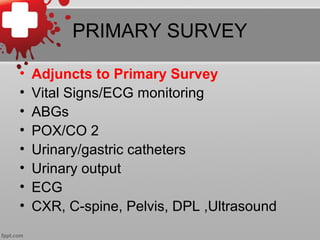 ATLS (Advance Trauma Life Support) | PPT