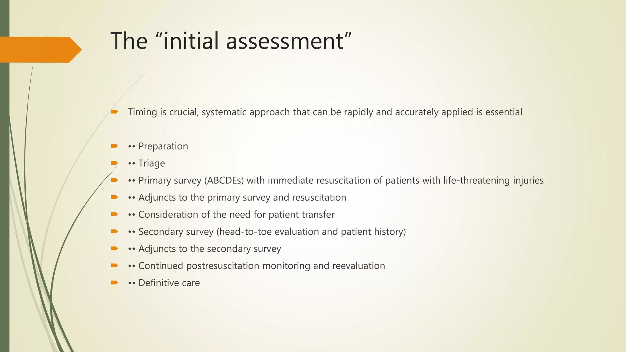 Atls; Advanced Trauma Life Support | PPTX