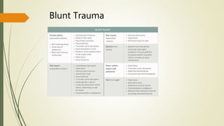 Atls; Advanced Trauma Life Support | PPTX