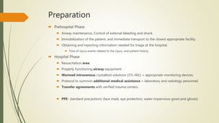 Atls; Advanced Trauma Life Support | PPTX