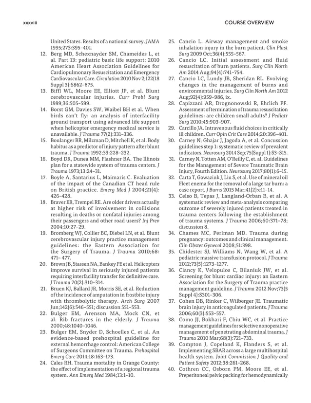 ATLS 10th Edition for Trauma and Emergency.pdf | First Aid | Injuries