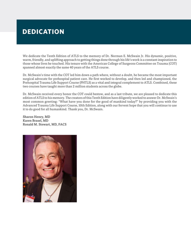 ATLS 10th Edition for Trauma and Emergency.pdf | First Aid | Injuries