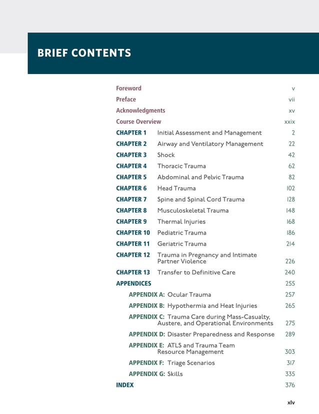 ATLS 10th Edition for Trauma and Emergency.pdf | First Aid | Injuries