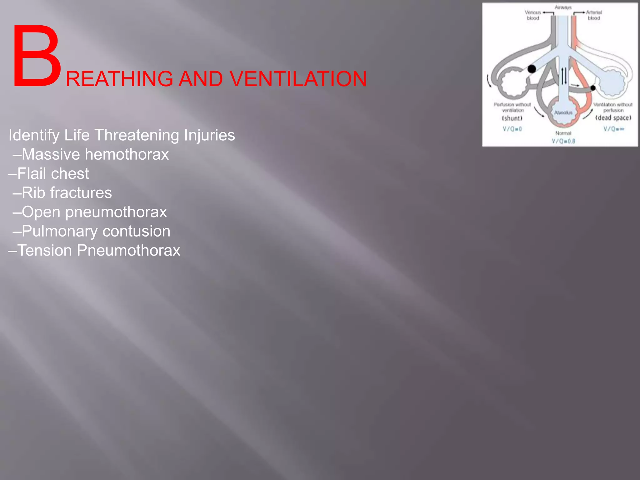Atls (advance trauma life support) PRIMARY SURVEY | PPTX