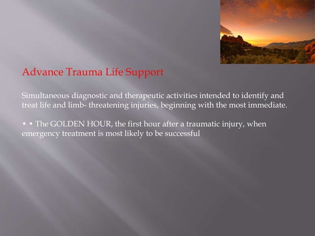 Atls (advance trauma life support) PRIMARY SURVEY | PPTX