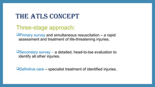Pediatric Advanced Trauma Life Support (ATLS) | PPTX