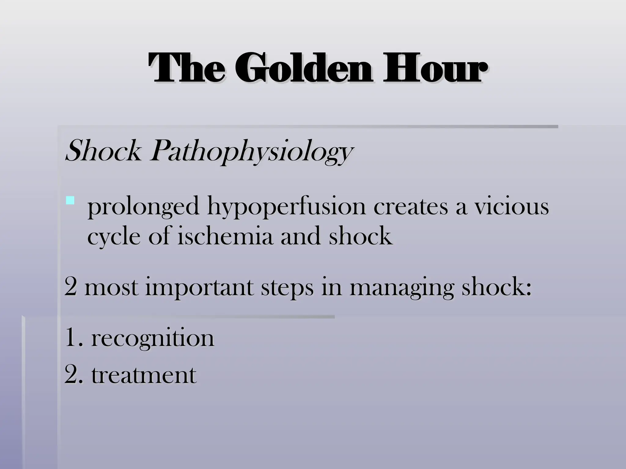 ATLS Advance trauma life support golden hour concept.ppt