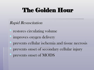 ATLS Advance trauma life support golden hour concept.ppt