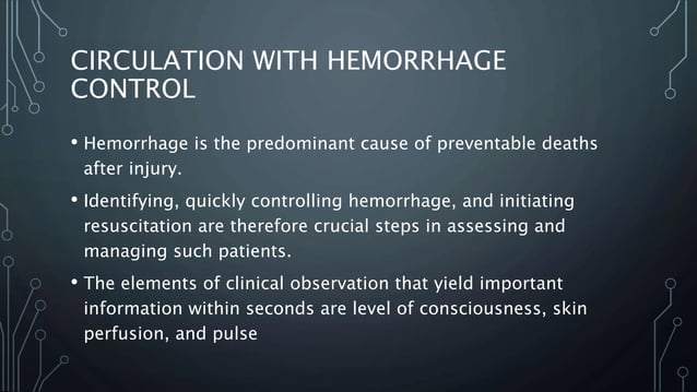 ATLS guidelines.pptx | First Aid | Injuries
