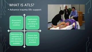 ATLS guidelines.pptx | First Aid | Injuries