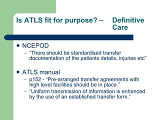 Atls Introduction | PPT