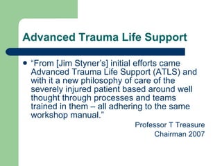 Atls Introduction | PPT