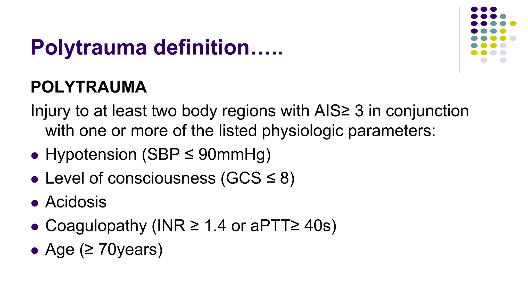 ATLS , polytrauma and Triage.pptx