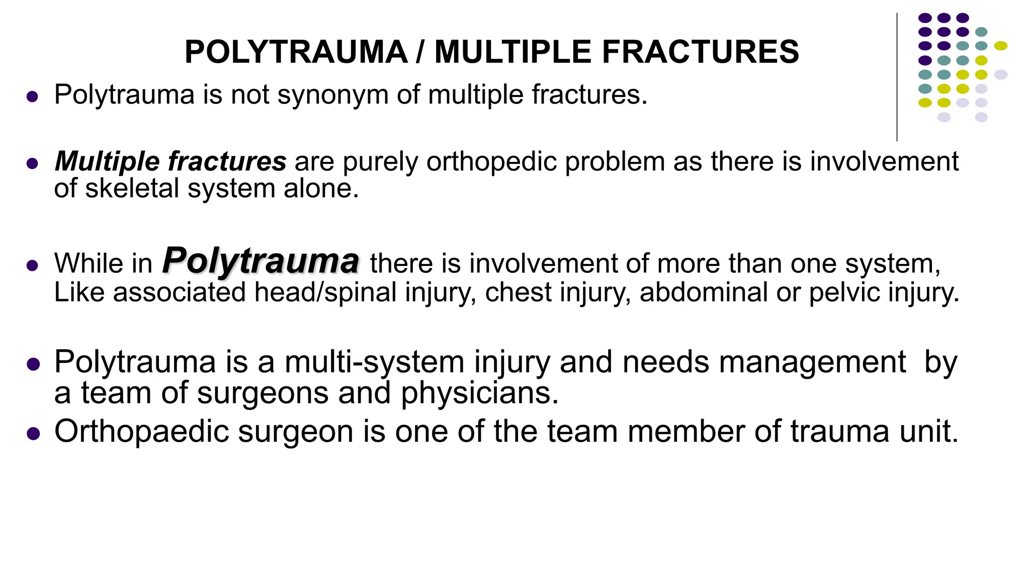 ATLS , polytrauma and Triage.pptx