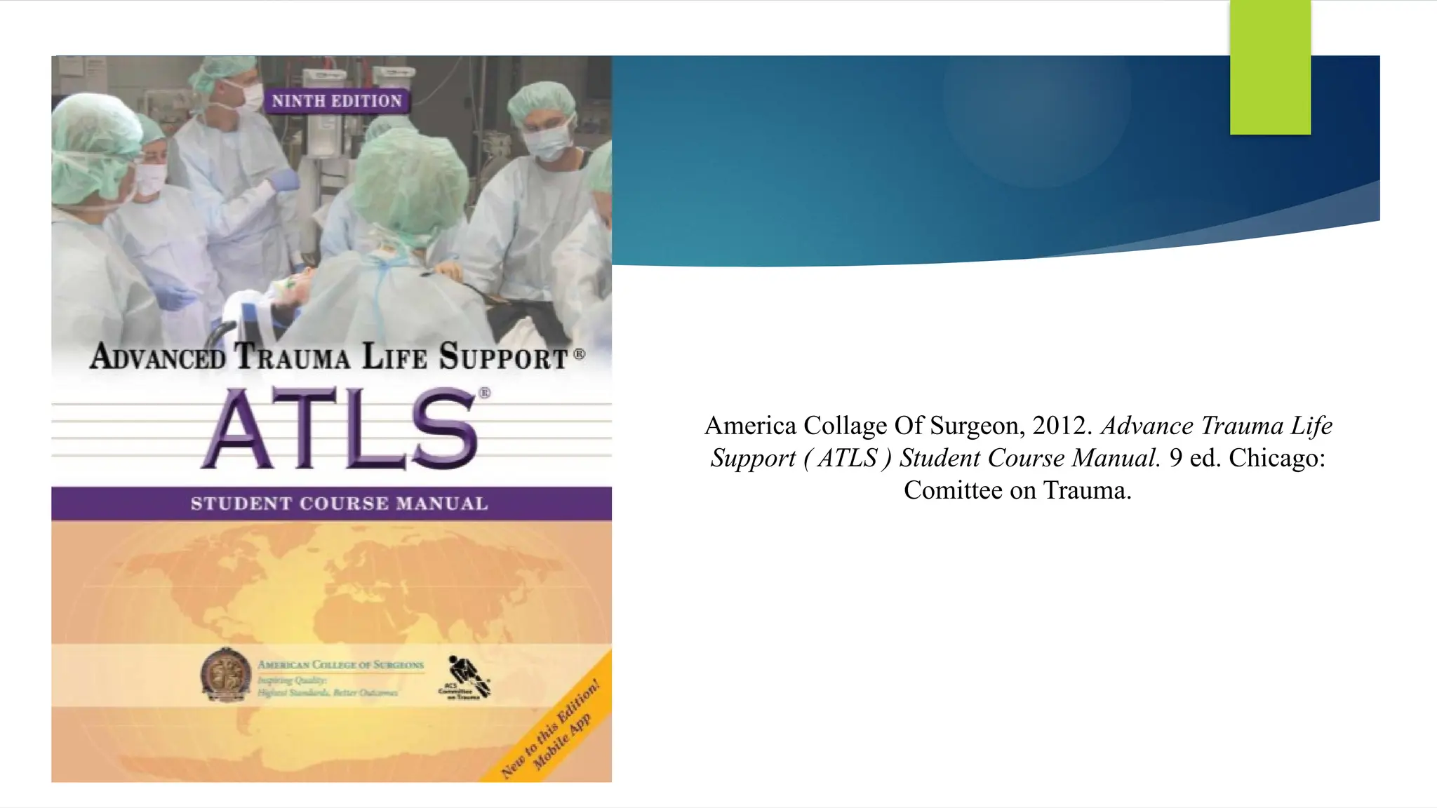 Advance Trauma Life Support PPT EDISI 9 .pptx