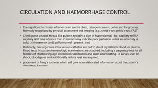 Atls primary survey | PPTX