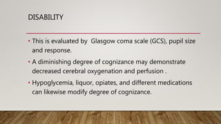 Atls primary survey | PPTX