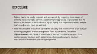 Atls primary survey | PPTX