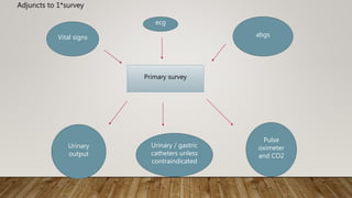 Atls primary survey | PPTX