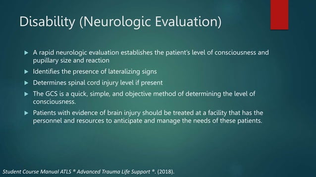ATLS Protocol.pptx | First Aid | Injuries