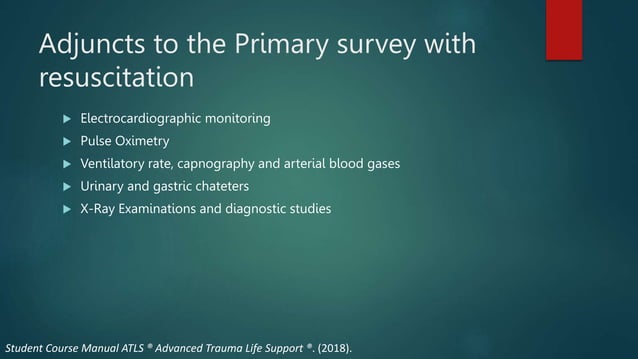 ATLS Protocol.pptx | First Aid | Injuries