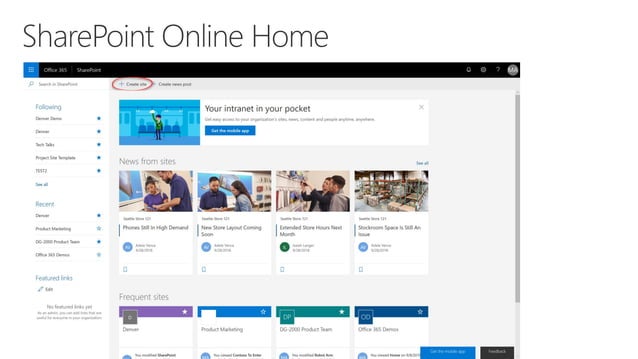 Mix It Up with Modern SharePoint Sites | PPT