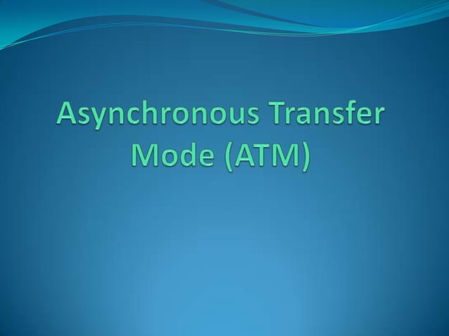 Atm | PPTX
