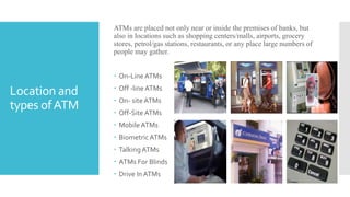 Automated Teller Machine | PPTX