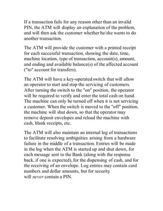 Atm | PDF