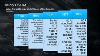 ATM machine and its reverse engineering | PPTX | Credit Cards ...