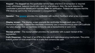 ATM machine and its reverse engineering | PPTX | Credit Cards ...