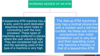 ATM machine and its reverse engineering | PPTX | Credit Cards ...